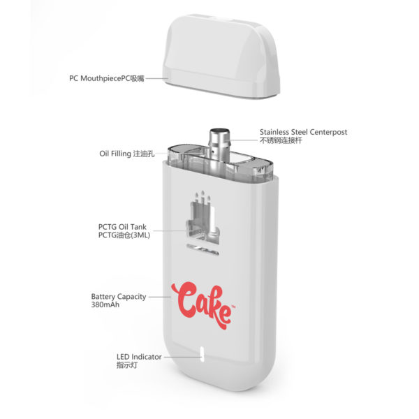 Cake Disposable - Vaporous Technologies